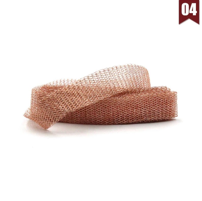 Titanium Mesh Jewelry Ribbon for Jewelry Making, Mesh Tube Necklace ...