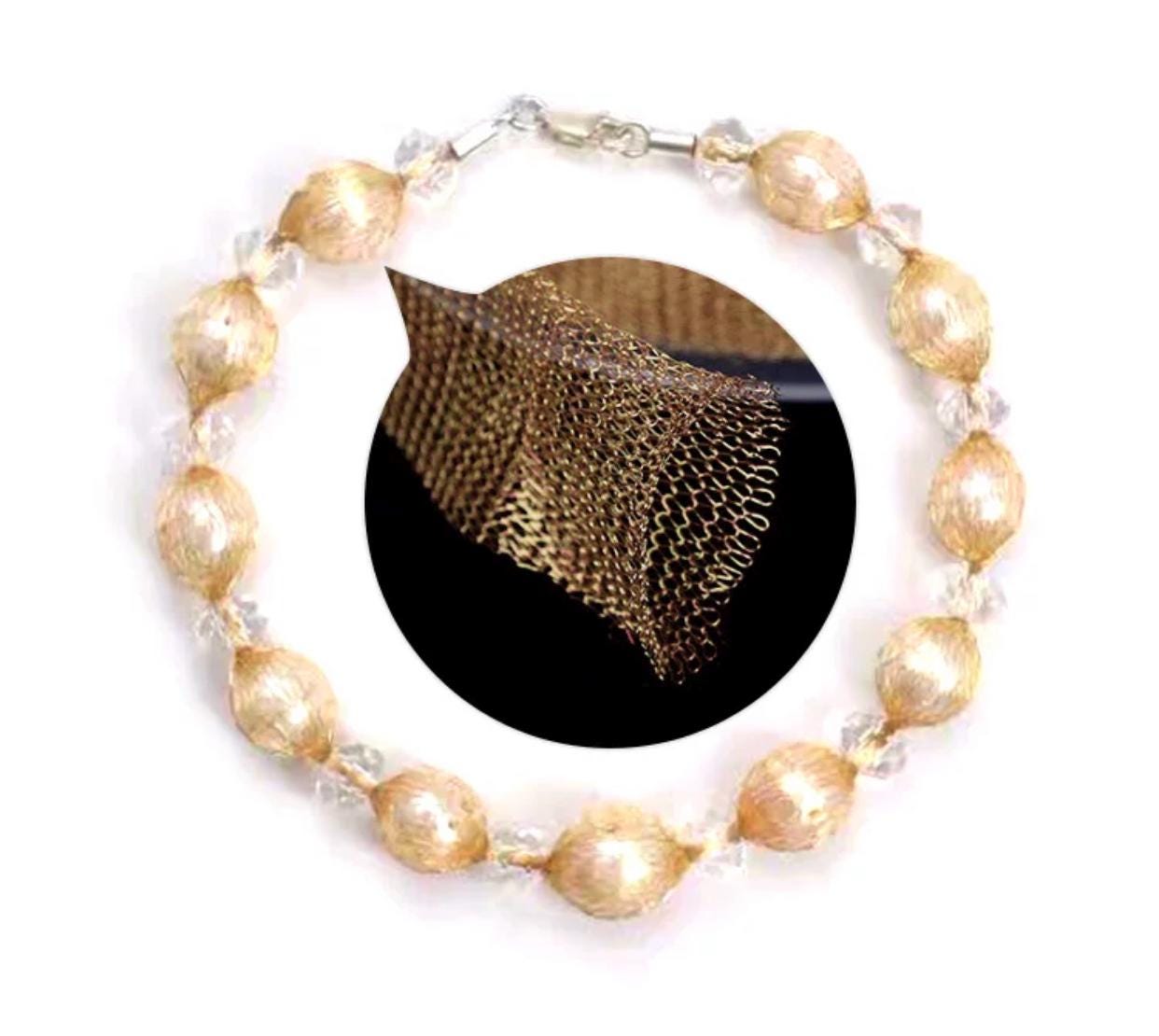 Titanium Mesh Jewelry Ribbon for Jewelry Making, Mesh Tube Necklace ...