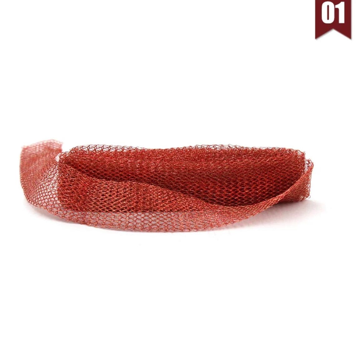 Titanium Mesh Jewelry Ribbon for Jewelry Making, Mesh Tube Necklace ...