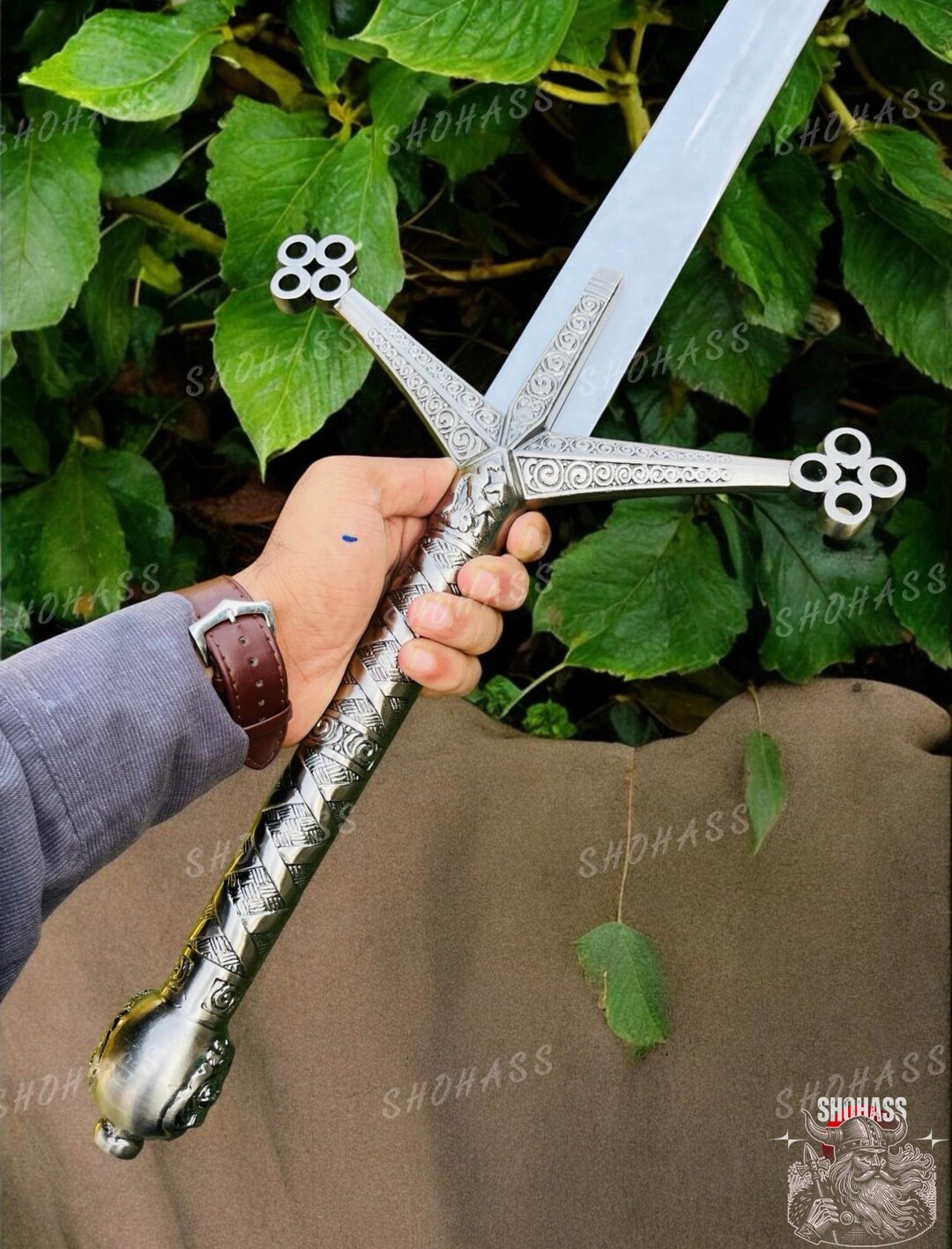New Decorative Prop | Scottish Claymore Replica Collectible | Medieval ...