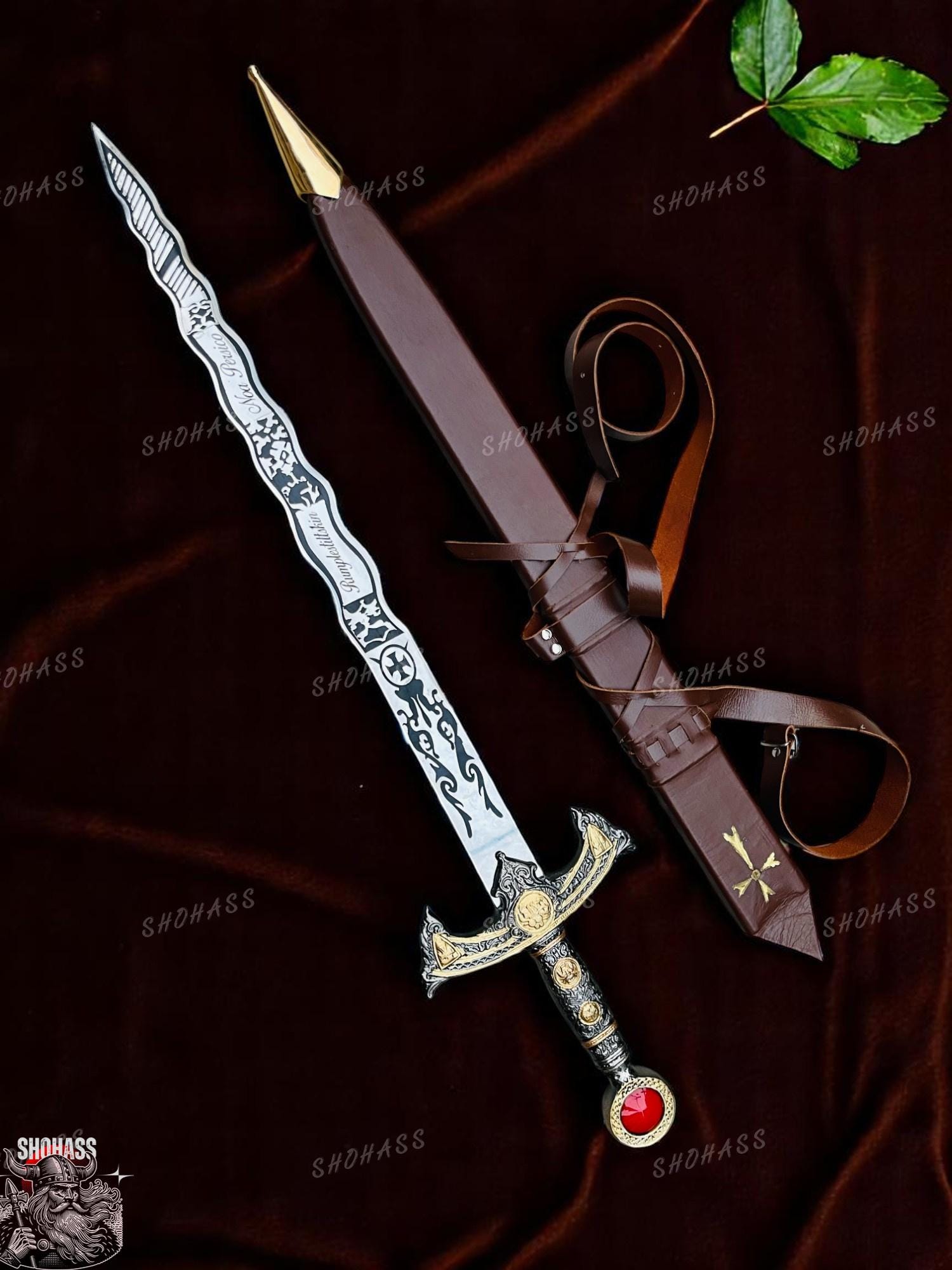 Decorative Prop | Once Upon a Time Sword for Wall Decoration Replica ...