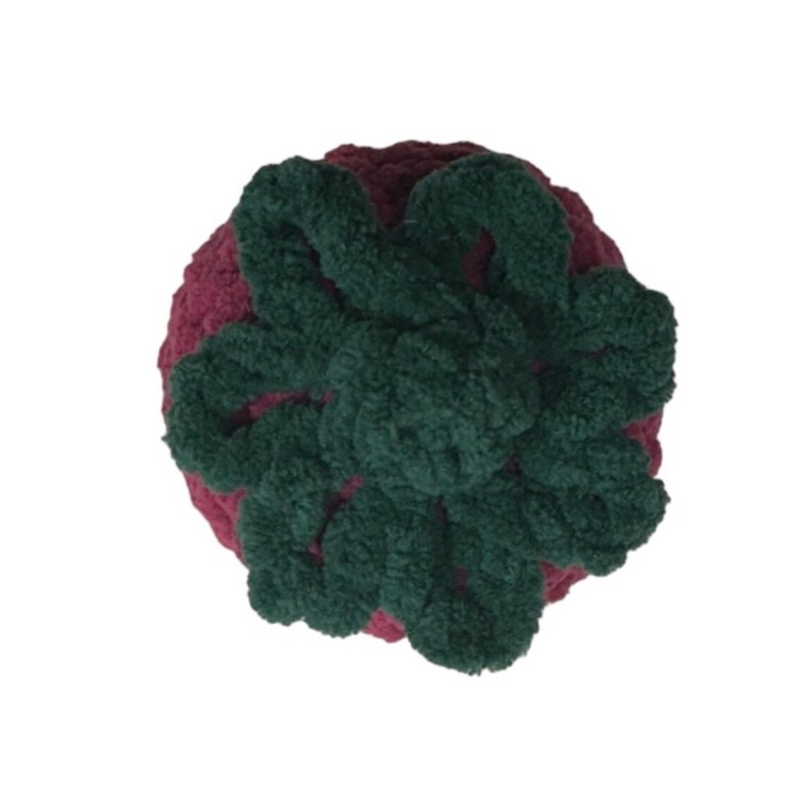Crochet Raspberry Amigurumi Plush. Cute Handmade Pinkish Berry Stuffed ...