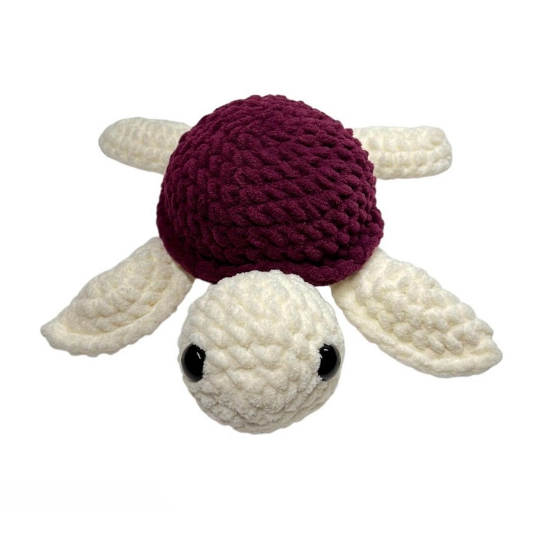 Crochet Amigurumi Turtle Plush Stuffed Animal Toy. Great for Kids, to ...