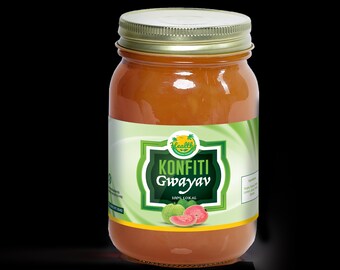 Authentic Haitian Konfiti Fruit Jam, Tropical Flavors, Handmade ...