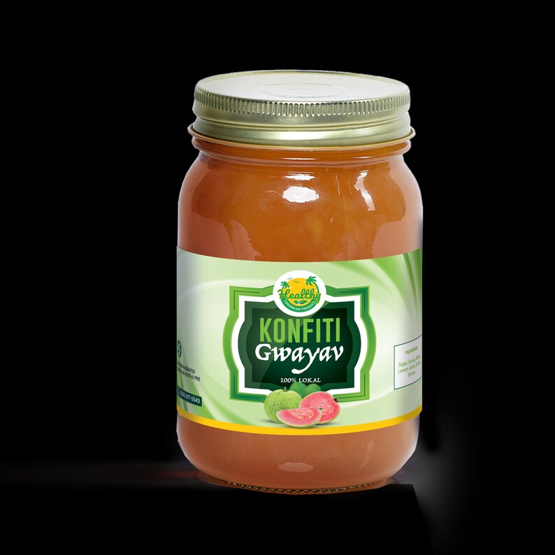 Authentic Haitian Konfiti Fruit Jam, Tropical Flavors, Handmade ...