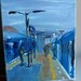 Train Station Cityscape Painting Original Oil Painting 25x30cm - Etsy