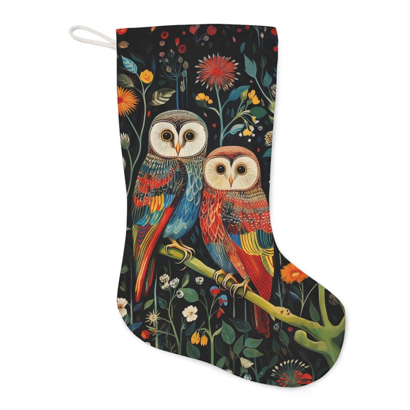 Owl Stocking - Etsy