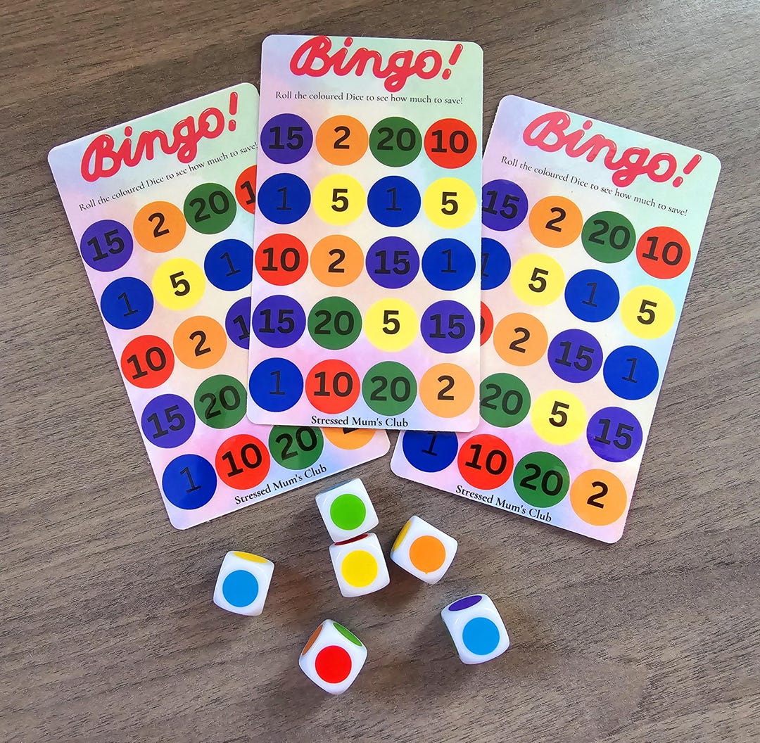 Bingo Savings Tracker - Etsy