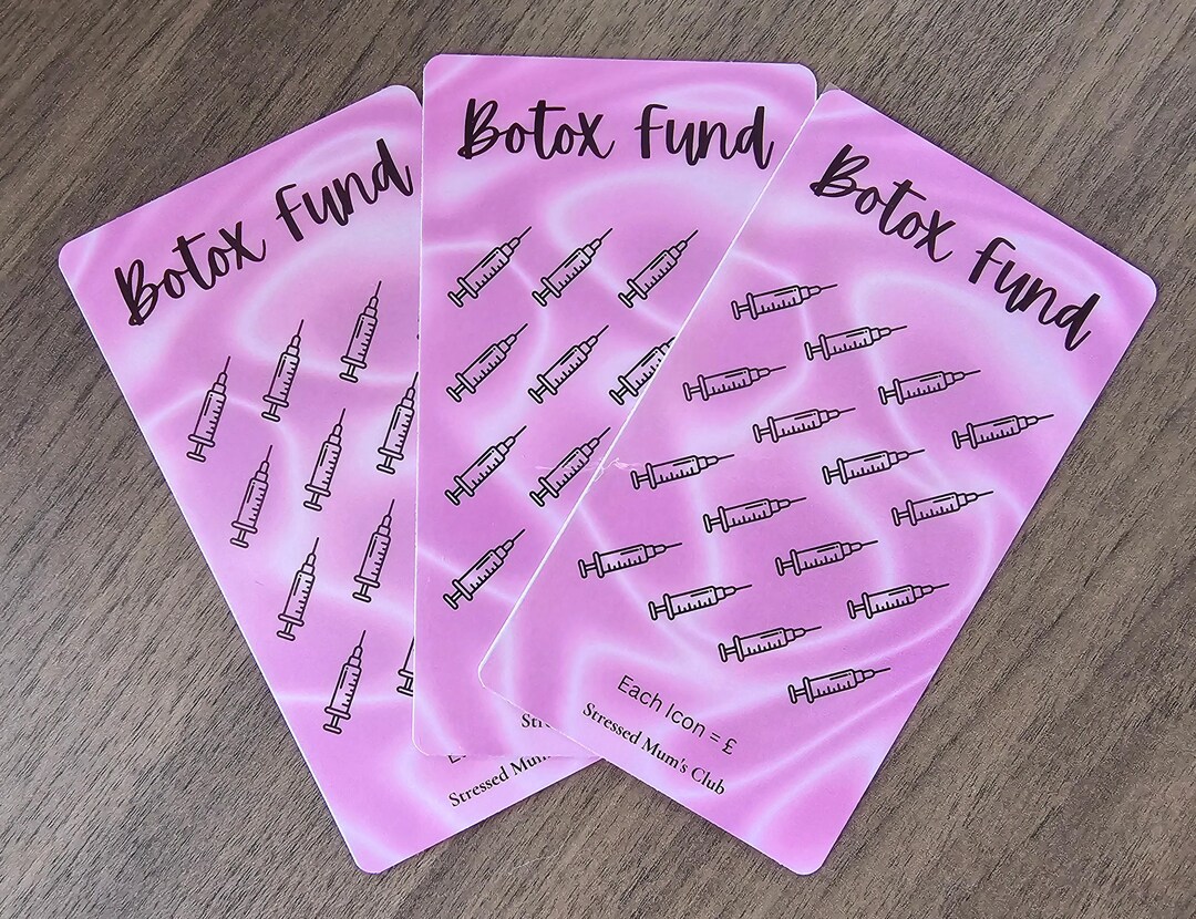 Botox Savings Tracker - Etsy