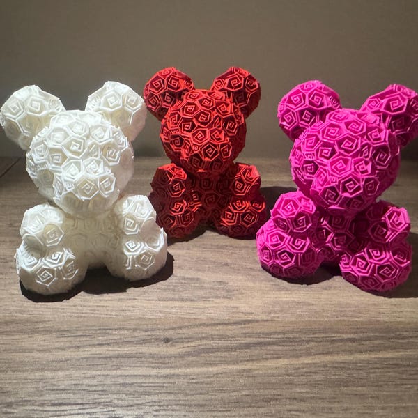 Rose Bear - Etsy