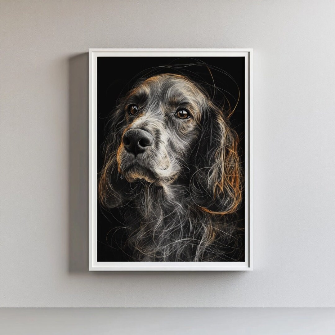 Printable Cocker Spaniel Art - Etsy