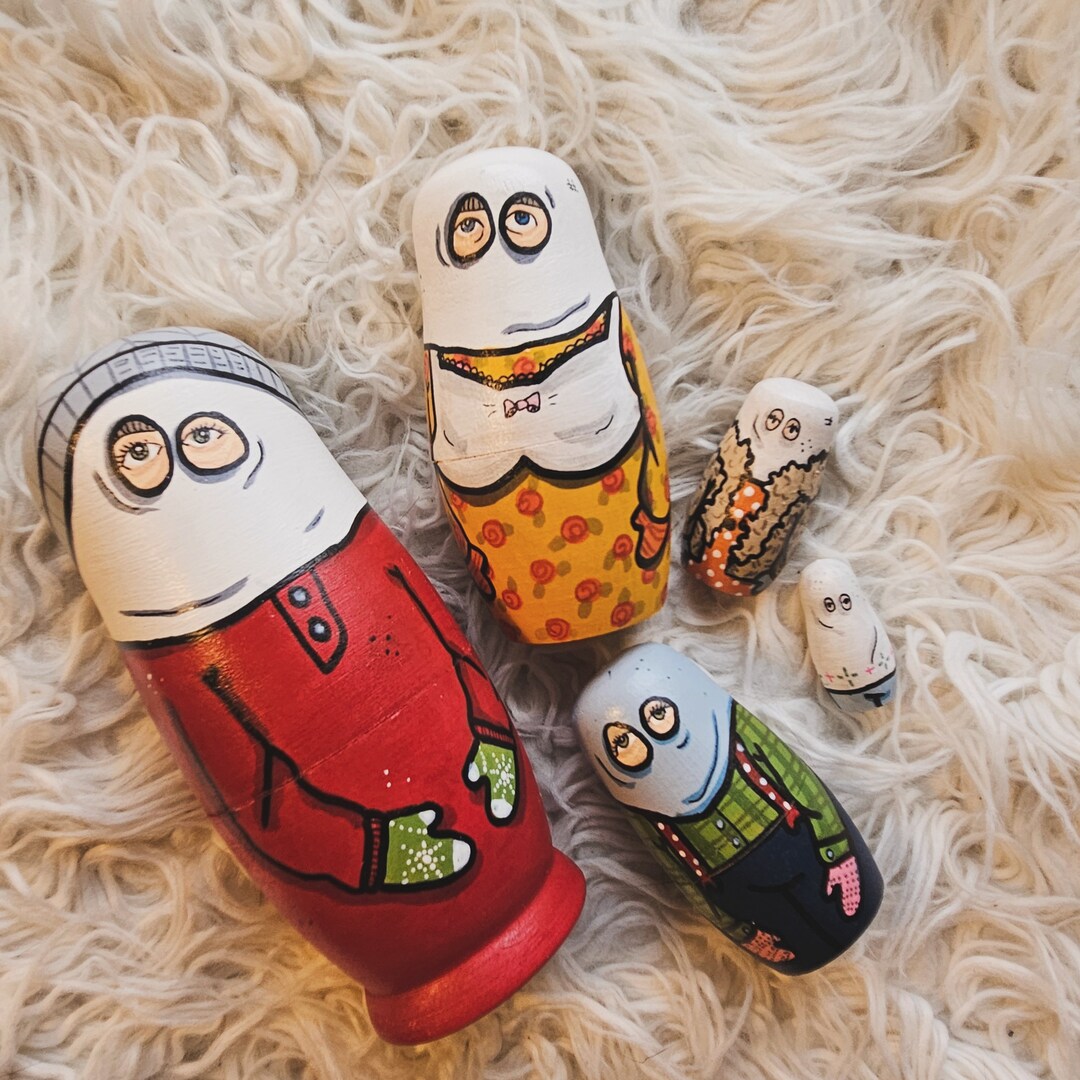 Newfoundland Mummers Nesting Dolls - Etsy