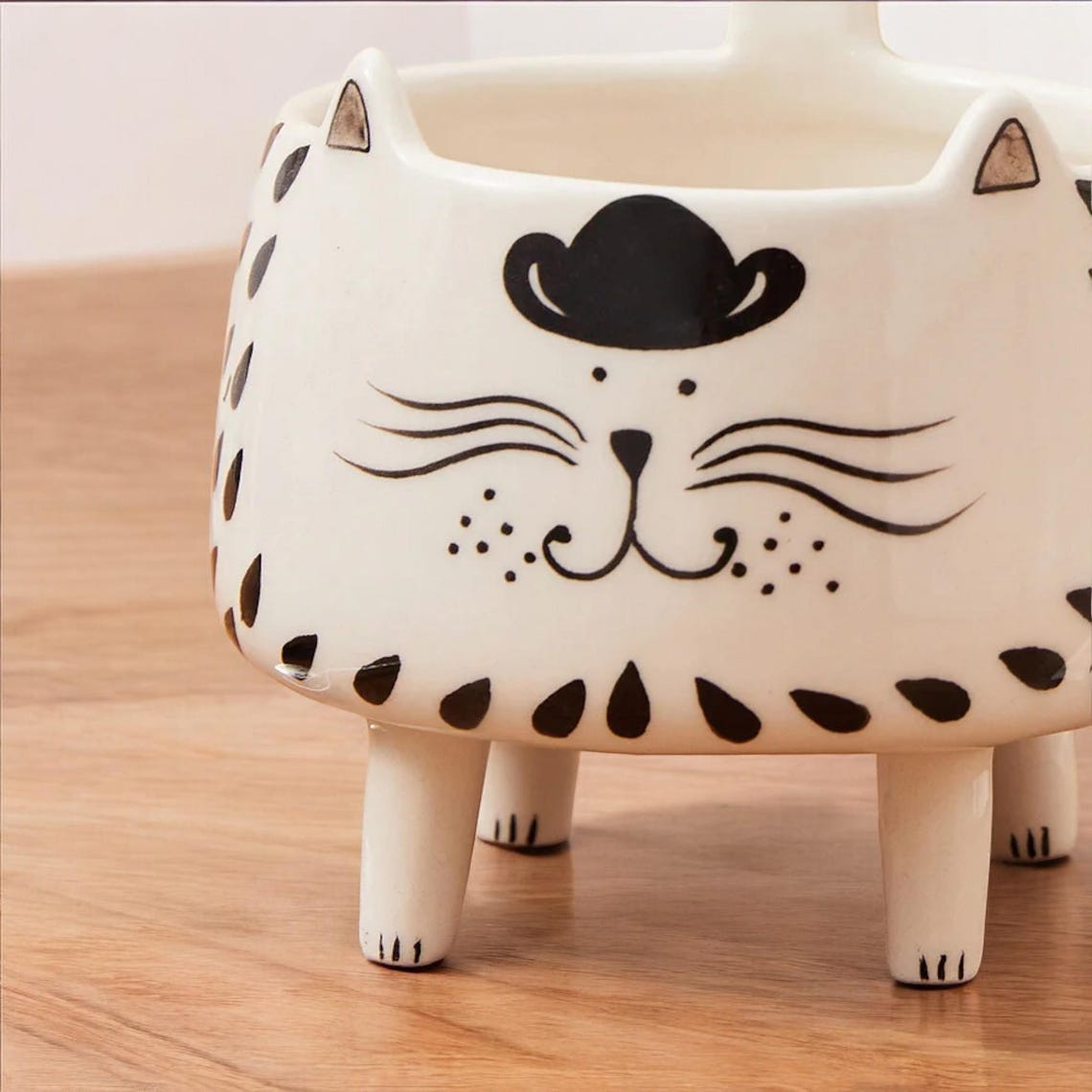 Cat Mug With 4 Legs, Cute Cat Ceramic Coffee Cups, Meow Mugs, Male and ...