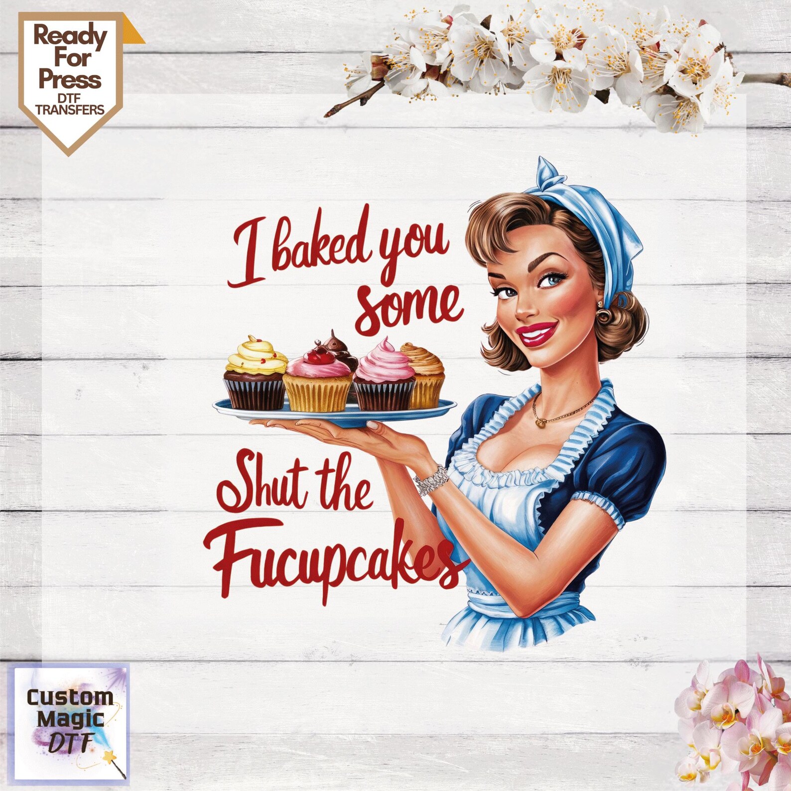 I Baked You Some Shut the Fucupcakes Ready to Press, Grumpy Cat ...