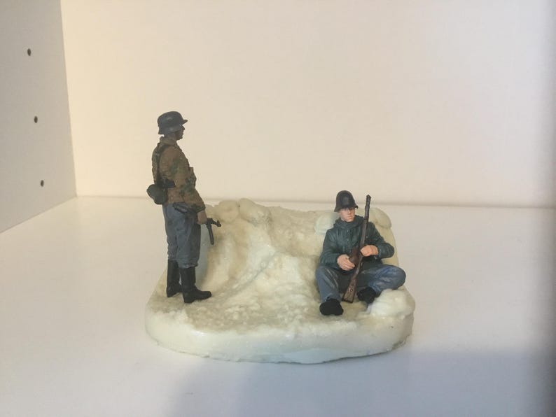 1/35 Scale Resin WW2 Foxhole Diorama Base Terrain Accessory Parts WW2 ...