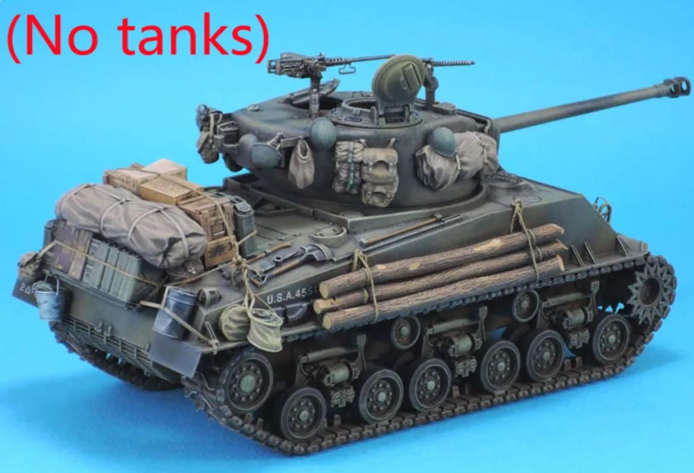 1/35 Scale WW2 Fury Sherman Tank Stowage Kit Resin Model Set for Easy ...