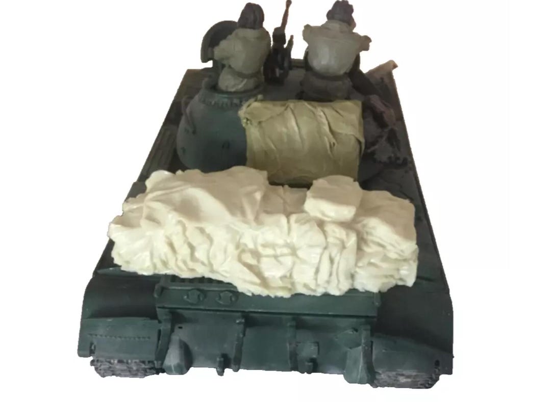 1/35 Scale Resin Tank Stowage Bundle One Piece Universal Stowage Kit ...