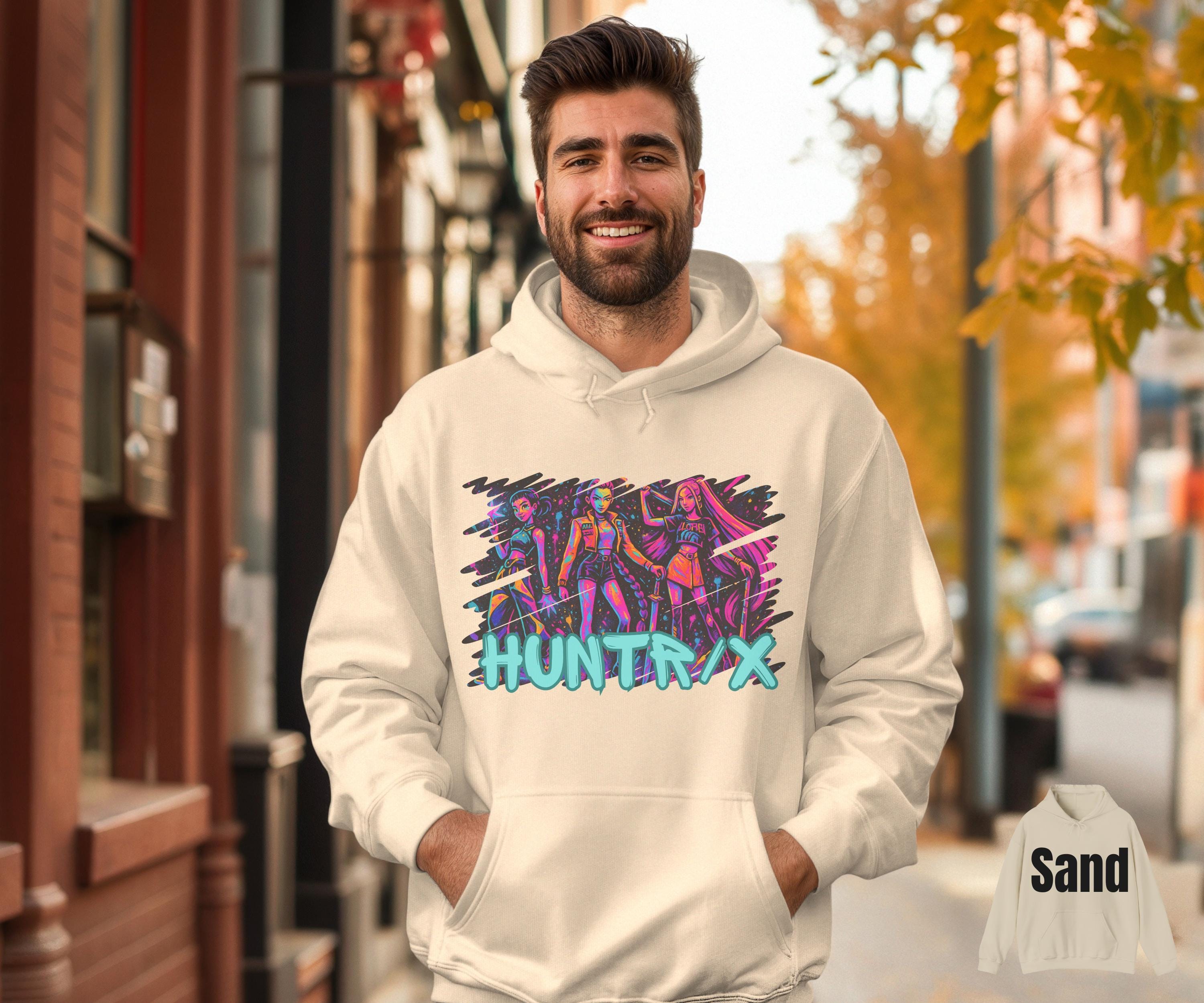 Graffiti Anime KPOP Demon Hunters Hoodie, Unisex Sweatshirt for Fans ...