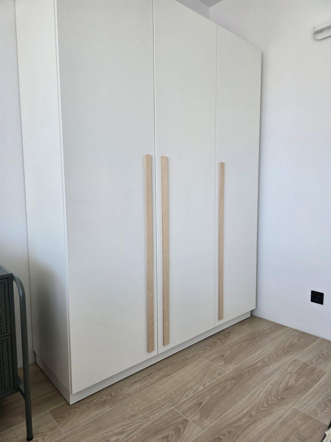 Minimalist Wood Handles, Ikea Pax Upgrade, Drawer Pulls,grips, Solid ...