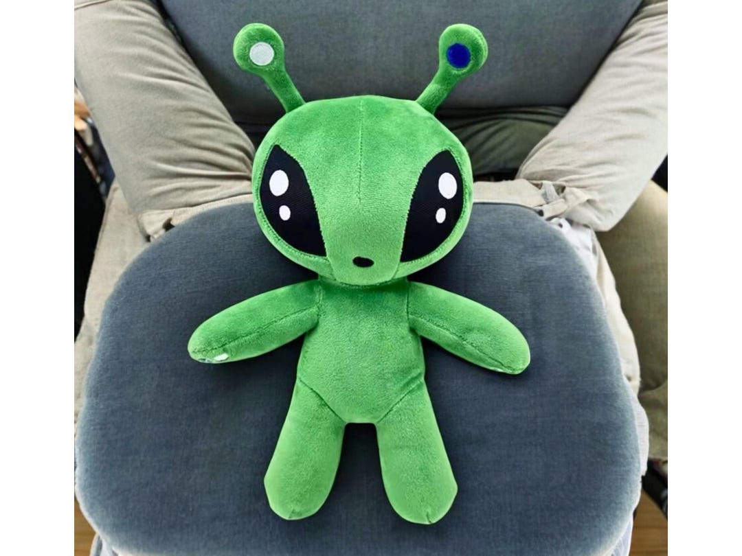 AFTONSPARV Alien Plush Toy, Anime Cartoon Plush, Cute Soft Toy, Stuffed ...