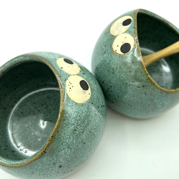 Pottery Salt Cellar - Etsy