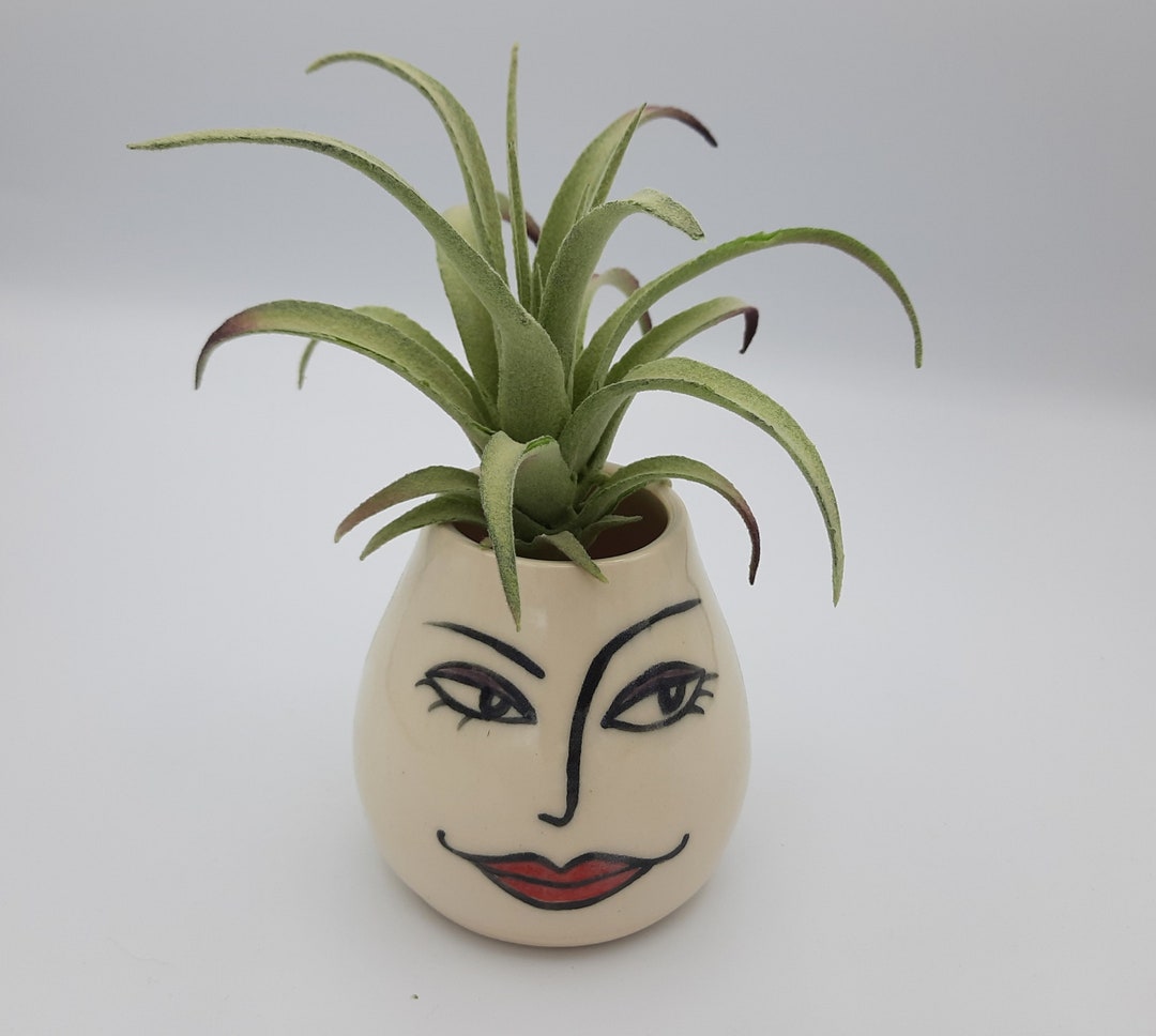 Cute Woman Face Bud Vase/reed Diffuser by Misunrie - Etsy