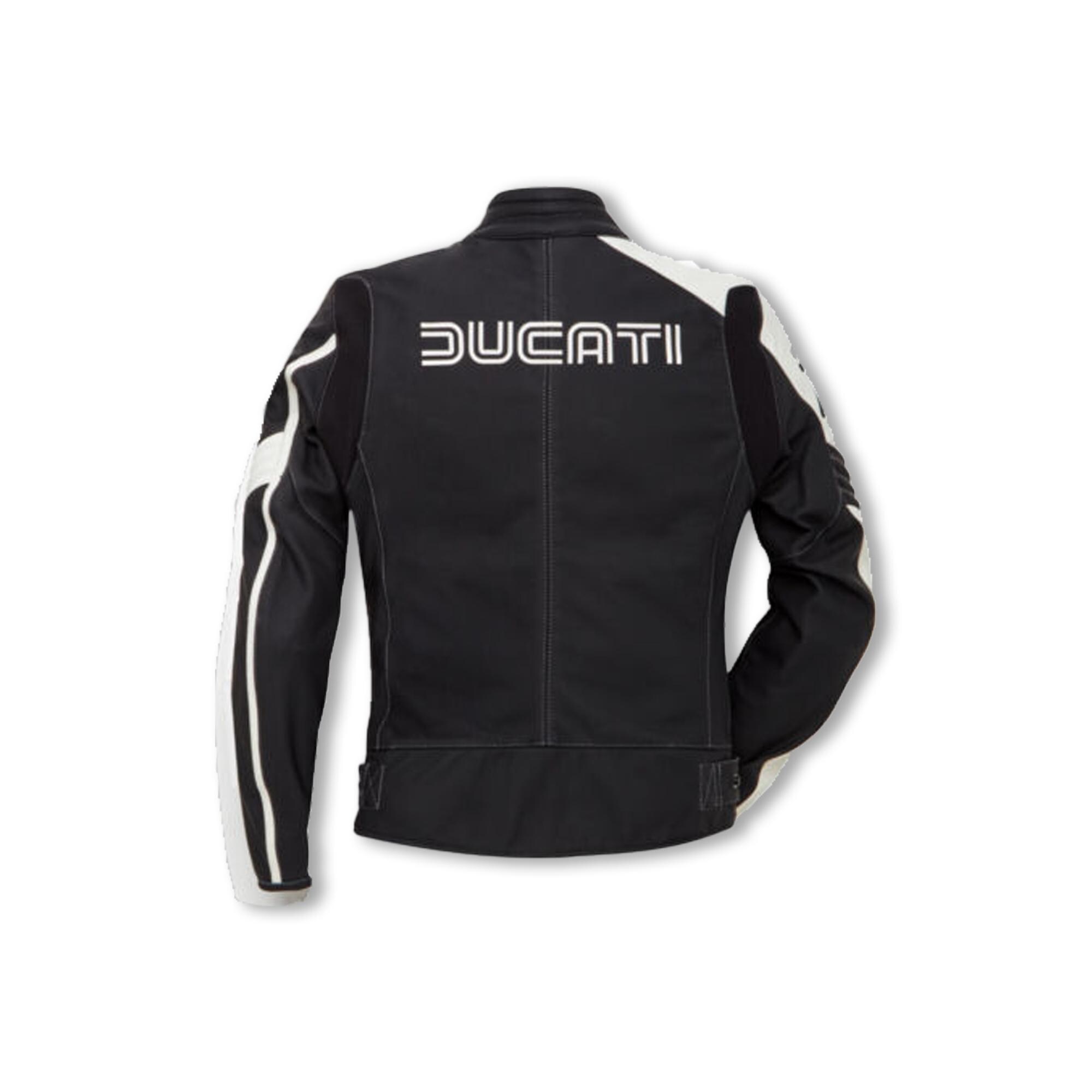 Ducati Leather Racing Rider Jacket, Bike Sports Jacket for Mens ...
