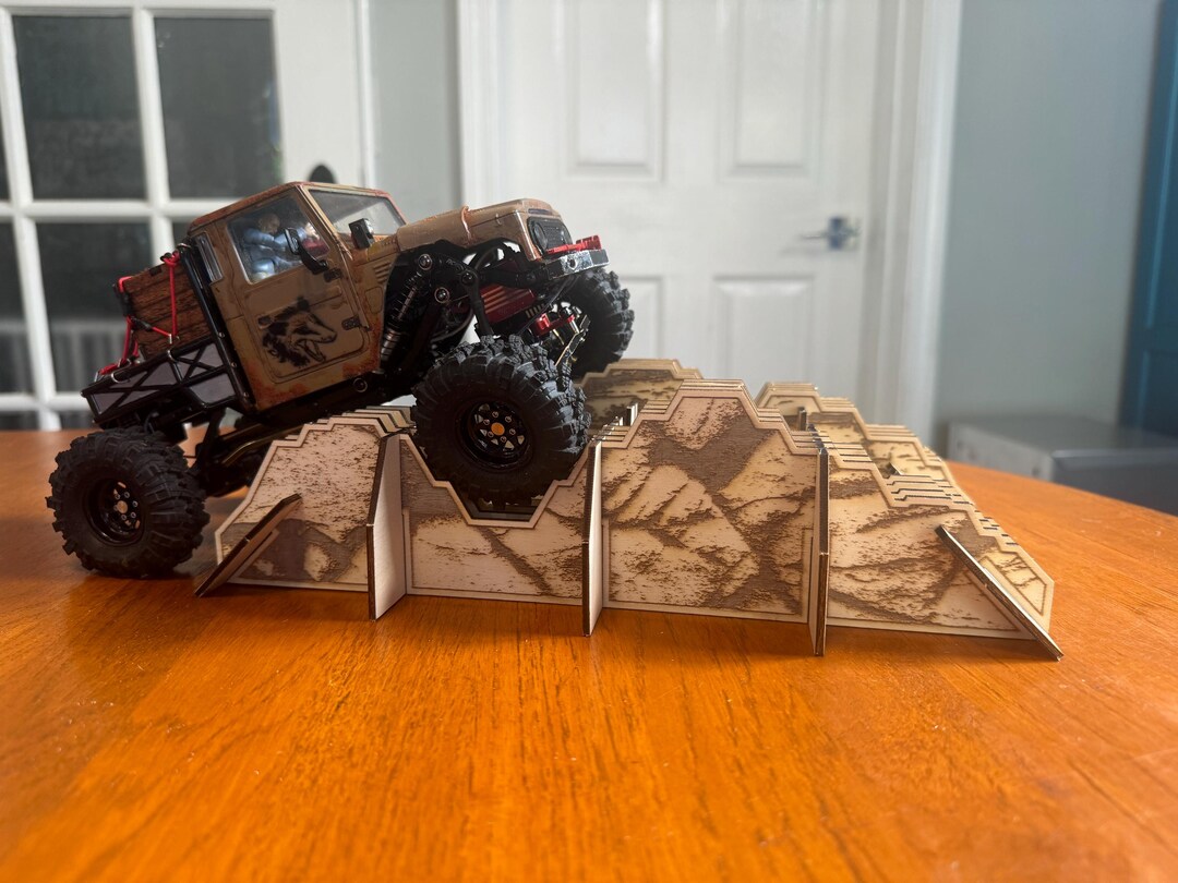 Modular RC Crawler Terrain 1/18 and 1/24 Scale Frame Twist Beta - Etsy