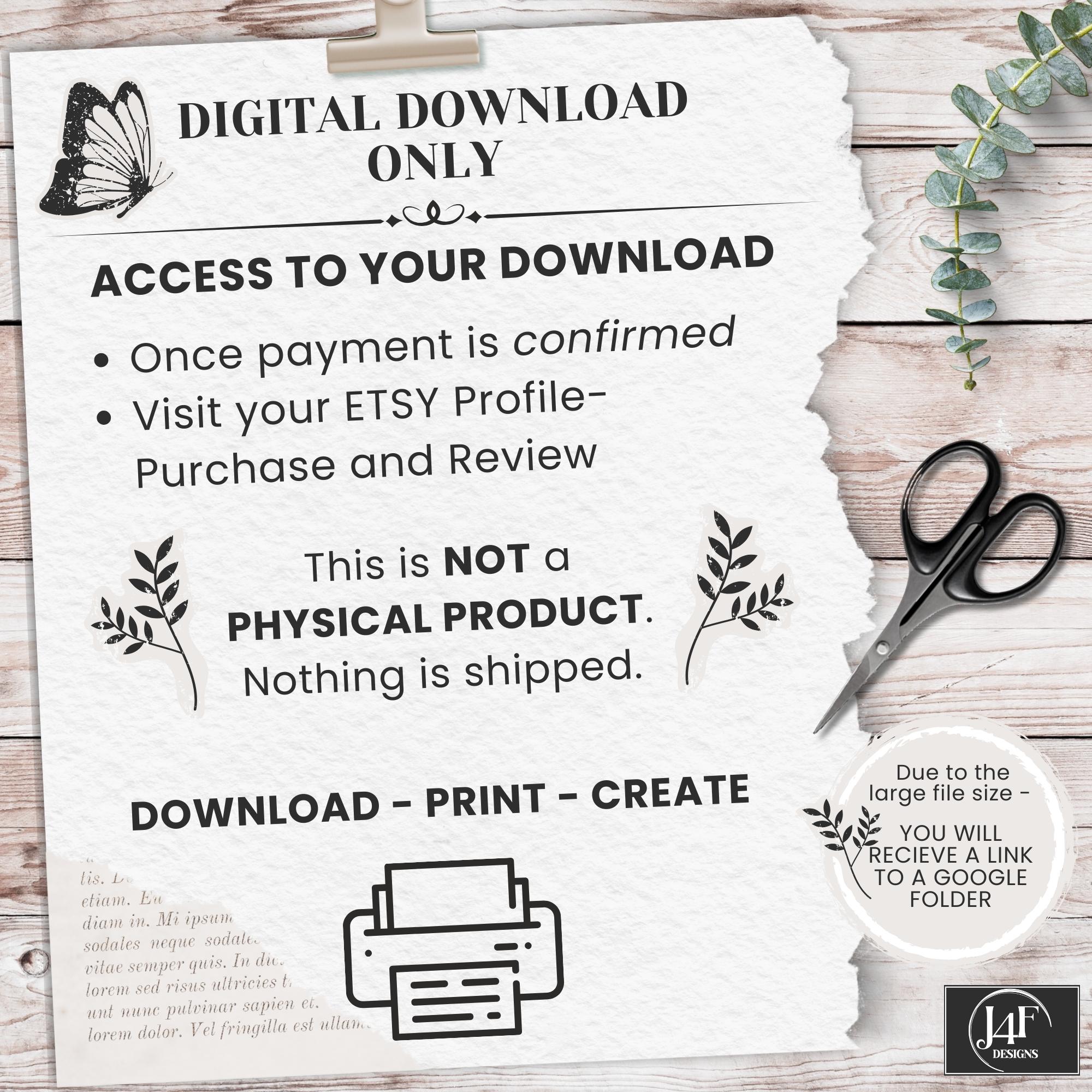 Printable Master Board Collage Papers Neutral Basic Journal Pages ...