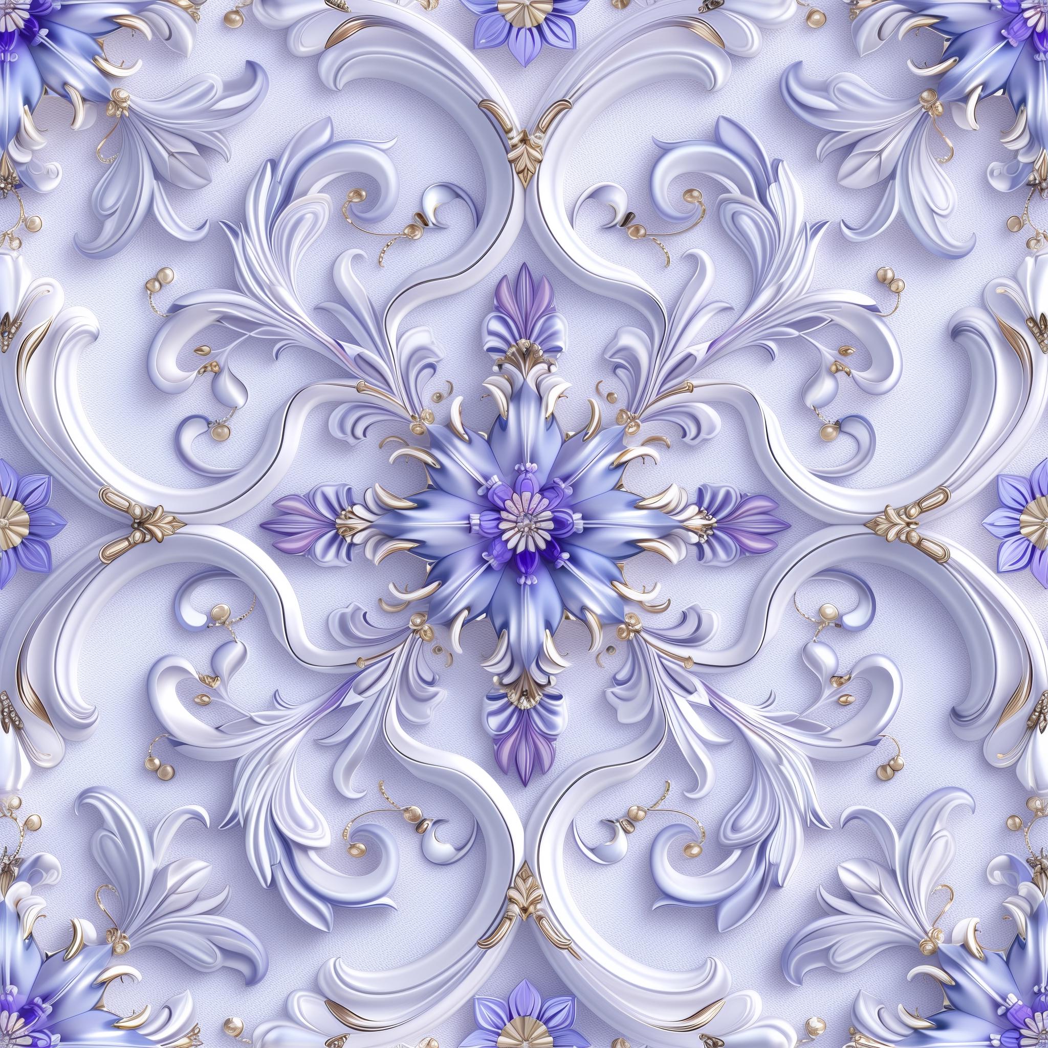 Islamic Floral Pattern Seamless Design for Printing High Resolution ...