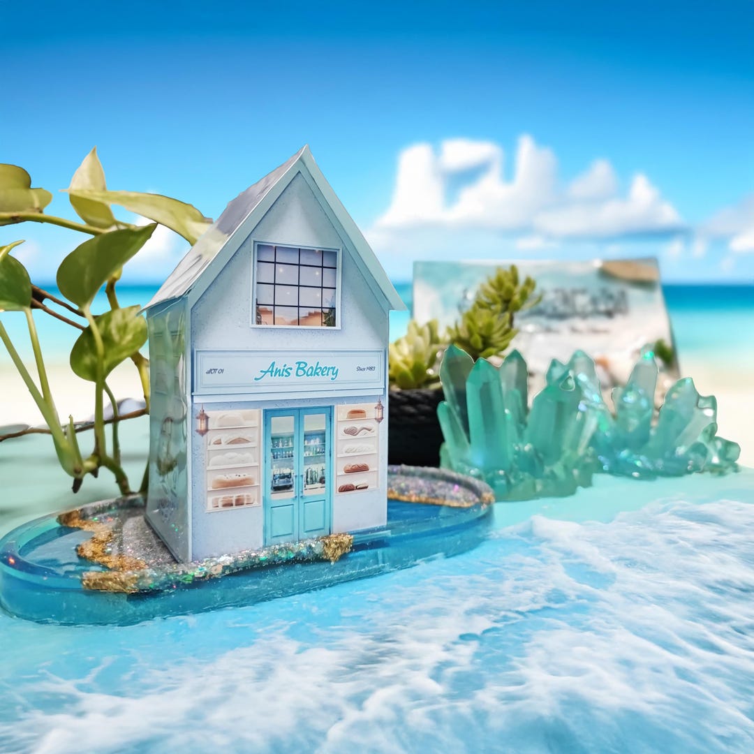 Miniature Bakery Shop Paper Model: DIY Printable Template - Etsy