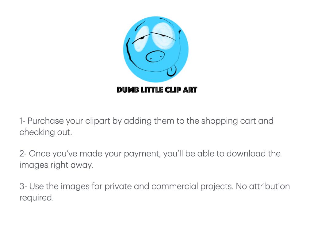 DUMB BUNNIES! Cute Clip Art, Rabbits, Cute, Funny, Expressions Instant ...