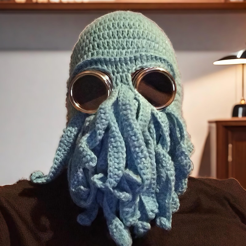 Octopus Mask - Etsy