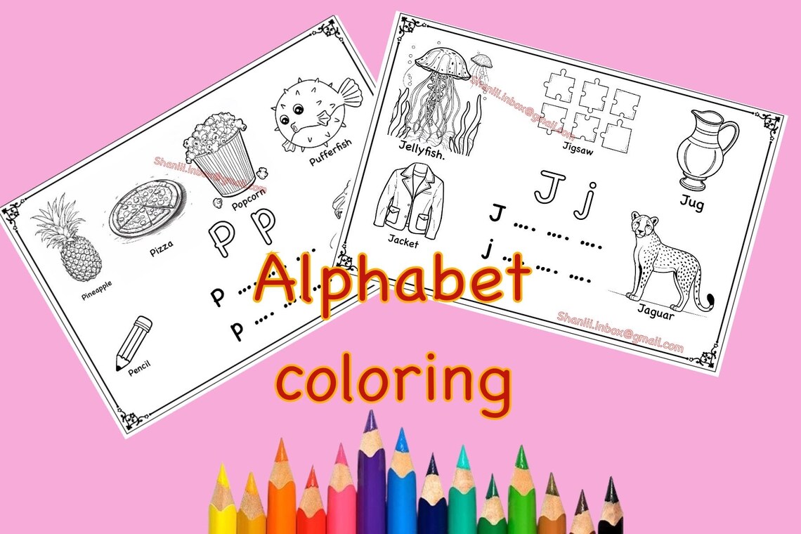 New !! Alphabet Coloring Pages, Pre-school Coloring, Alphabet ...