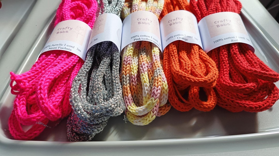 Ready Made I Cord for Knitted Names, Shapes - Etsy