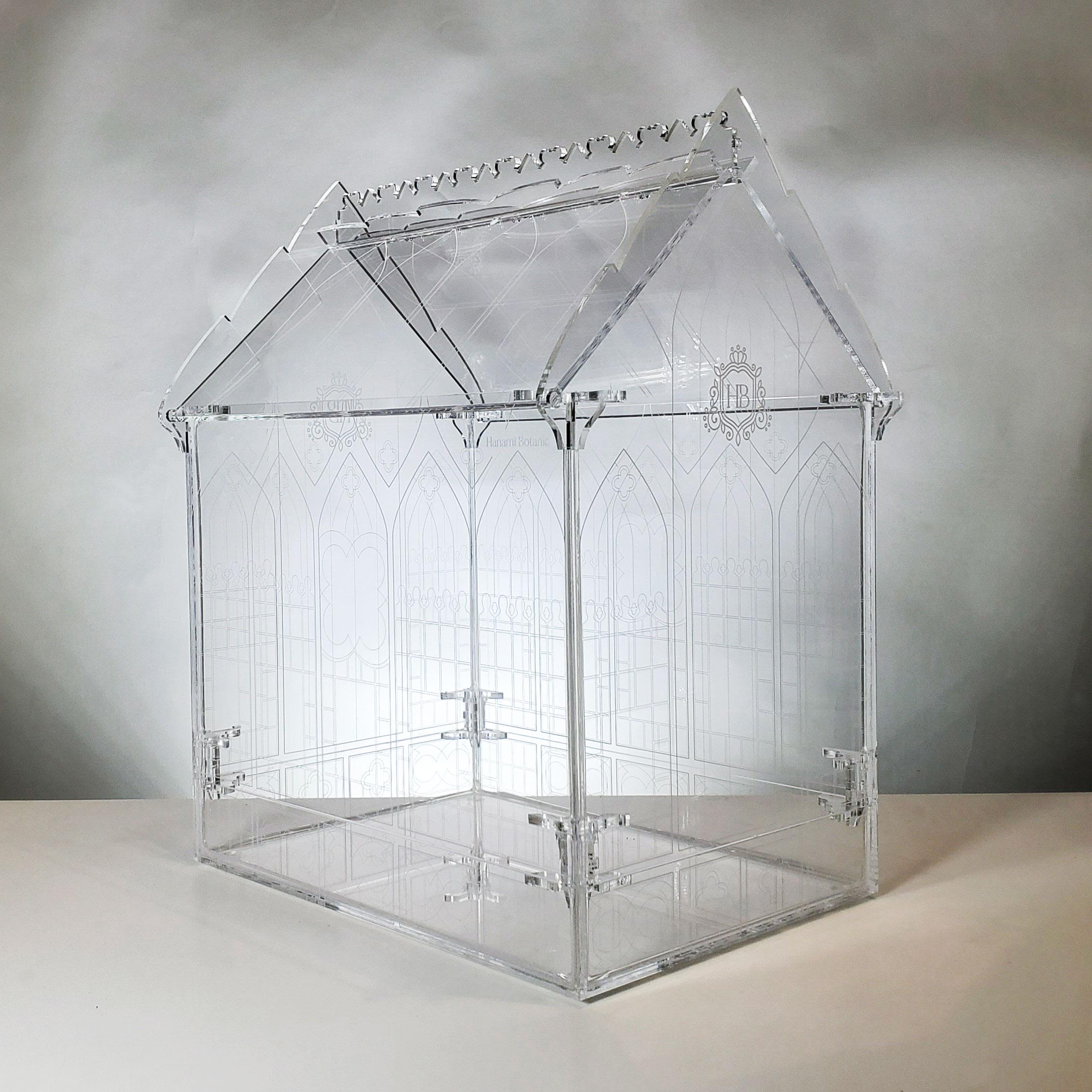 Terrarium Gothic-style/wardian Case/orchidarium - Etsy