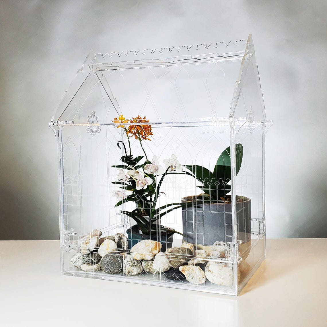 Terrarium Gothic-style/wardian Case/orchidarium - Etsy
