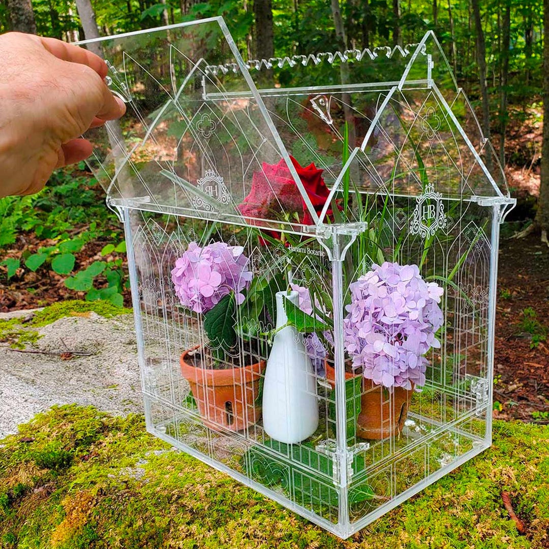 Victorian Gothic Terrarium | Ornate Mini Greenhouse for Orchids ...