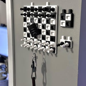 Chess Set Key Holder - Etsy