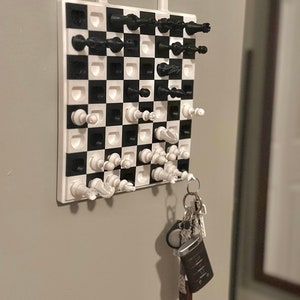 Chess Set Key Holder - Etsy