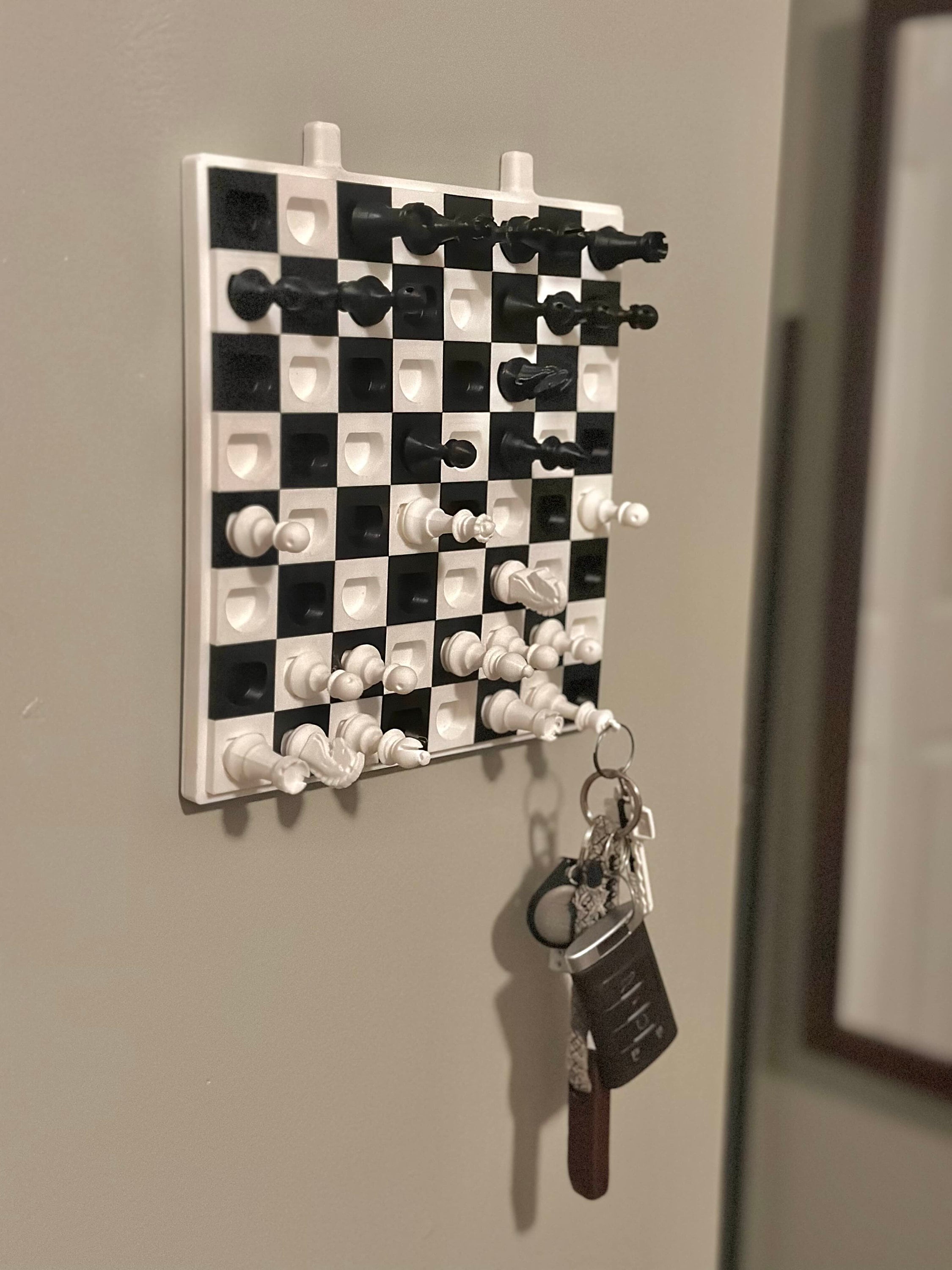 Chess Set Key Holder - Etsy