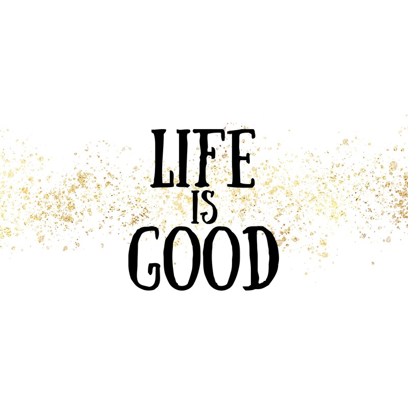Life is Good Svg - Etsy