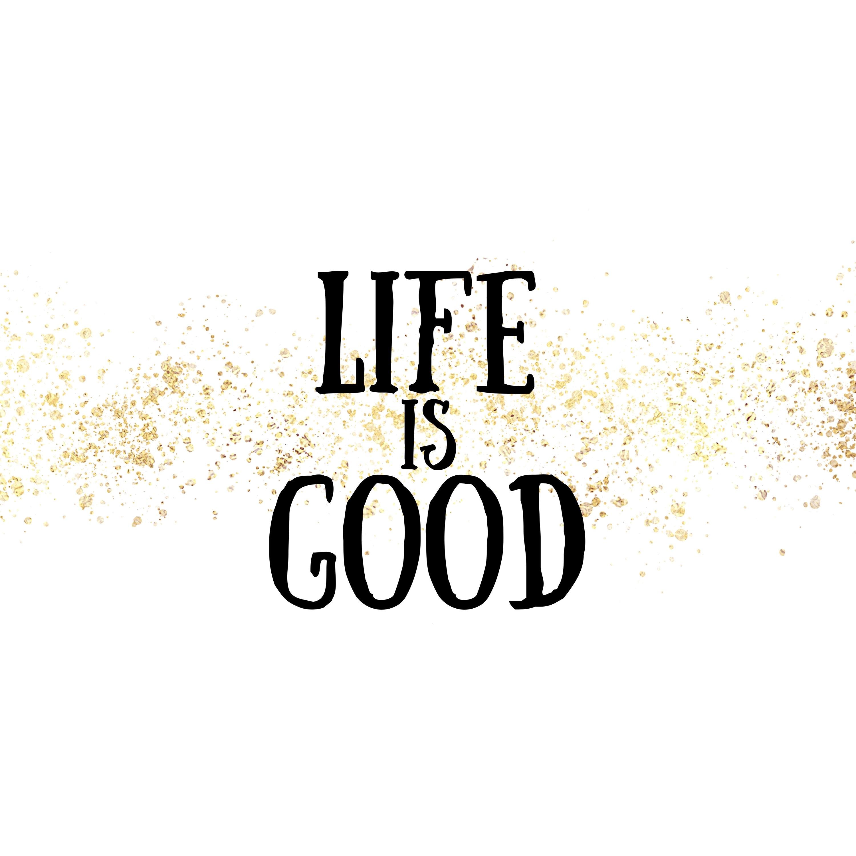 Life is Good SVG PNG JPG, Positive Thinking, Inspirational Bundle ...
