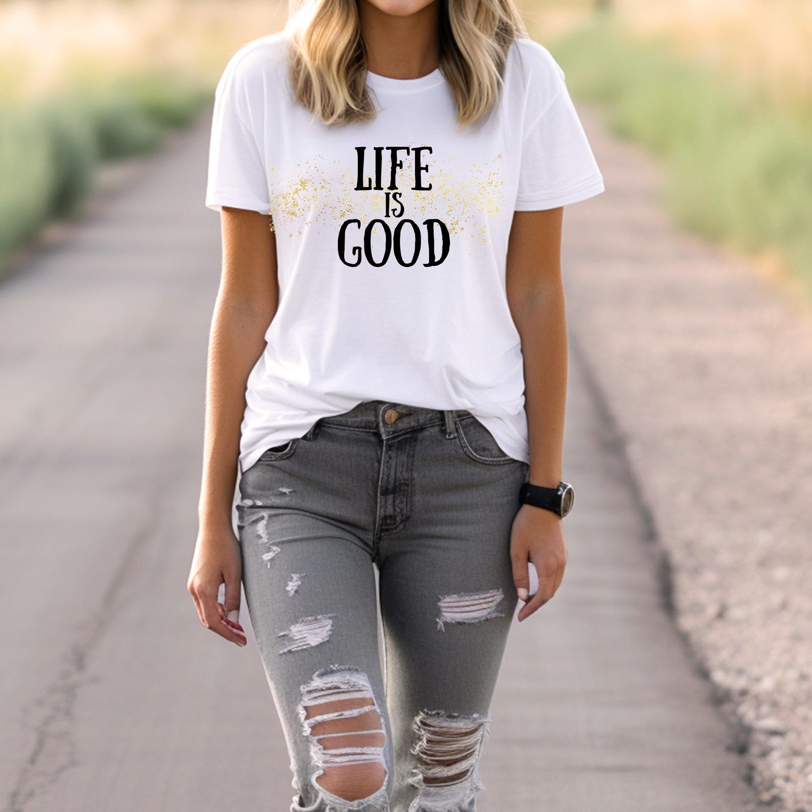 Life is Good SVG PNG JPG, Positive Thinking, Inspirational Bundle ...