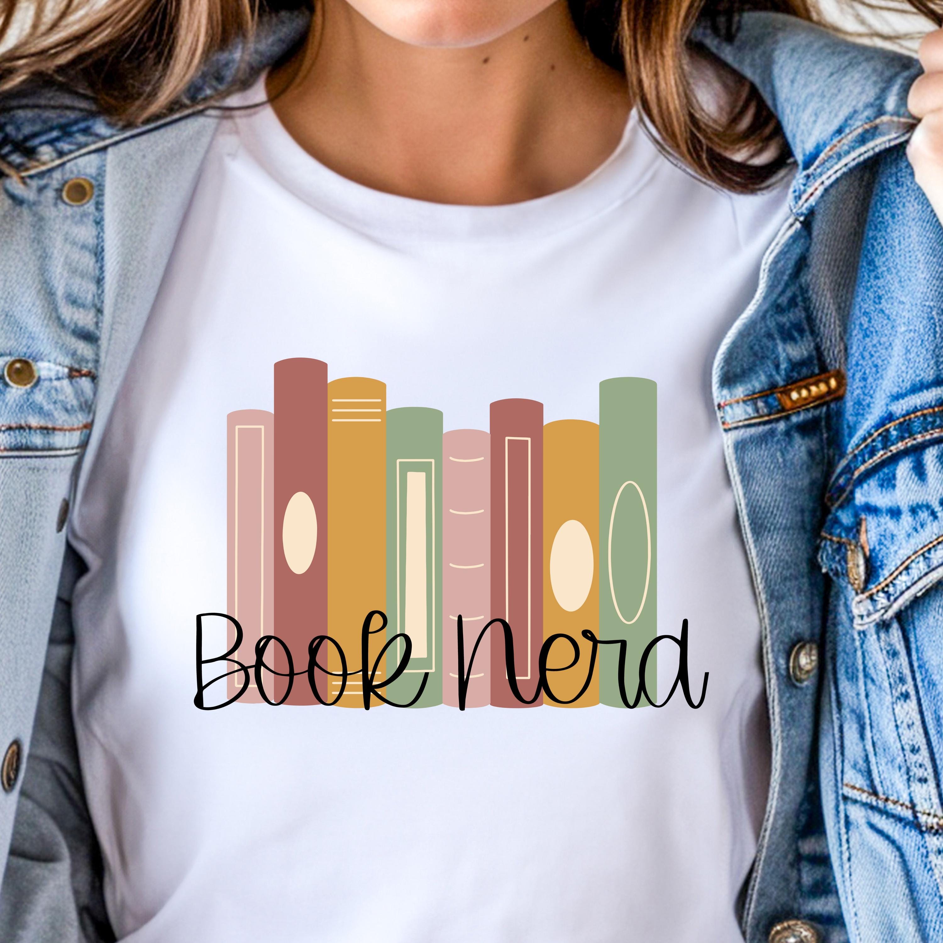 Book Nerd PNG, Cute Book Lover Design, Reading Enthusiast Graphic, Book ...