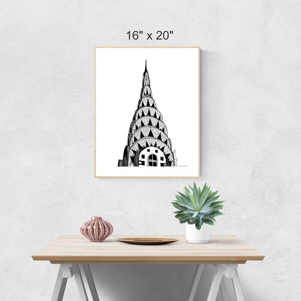 Chrysler Building - Etsy
