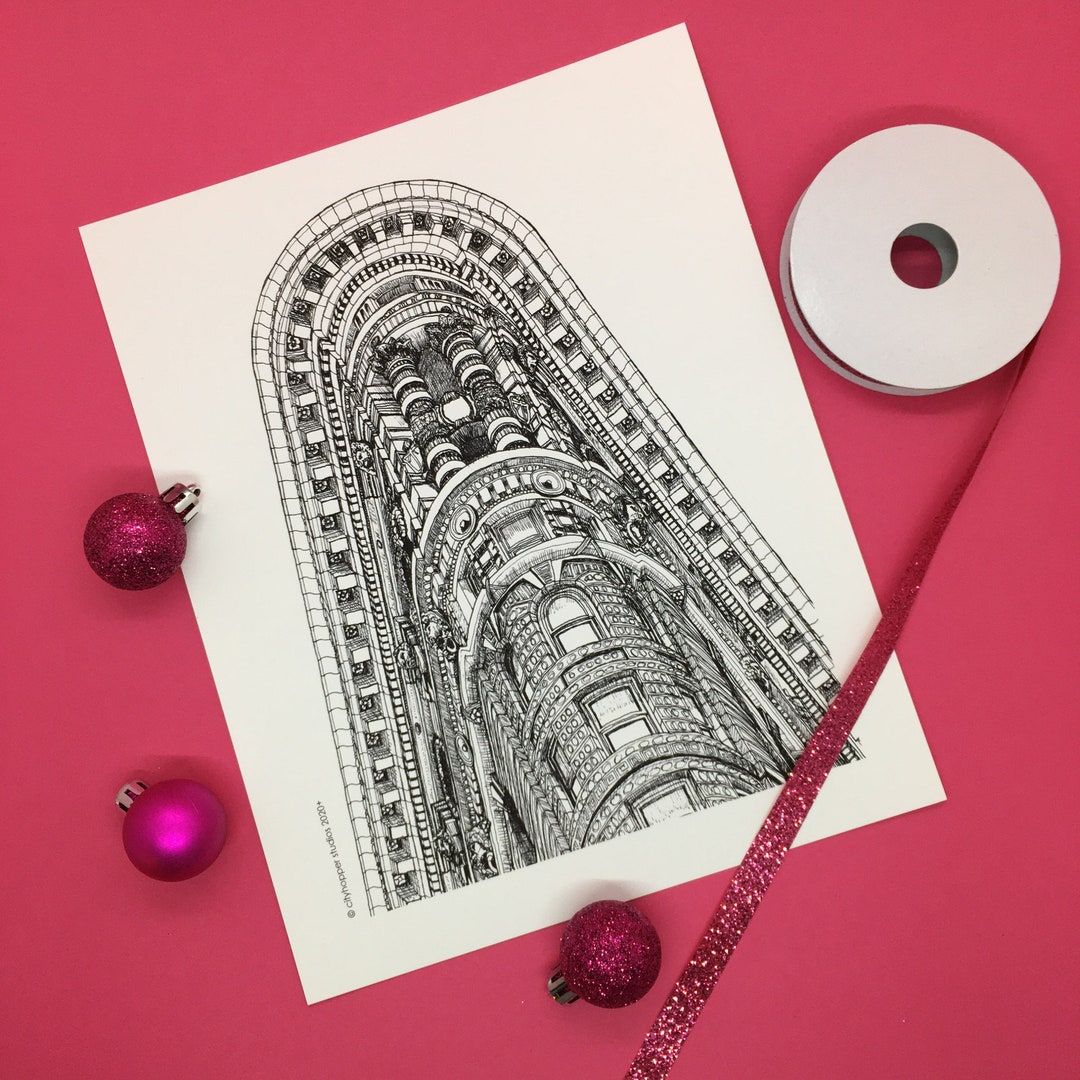 Flatiron Building Printable Wall Art, New York City Wall Art, Flatiron ...