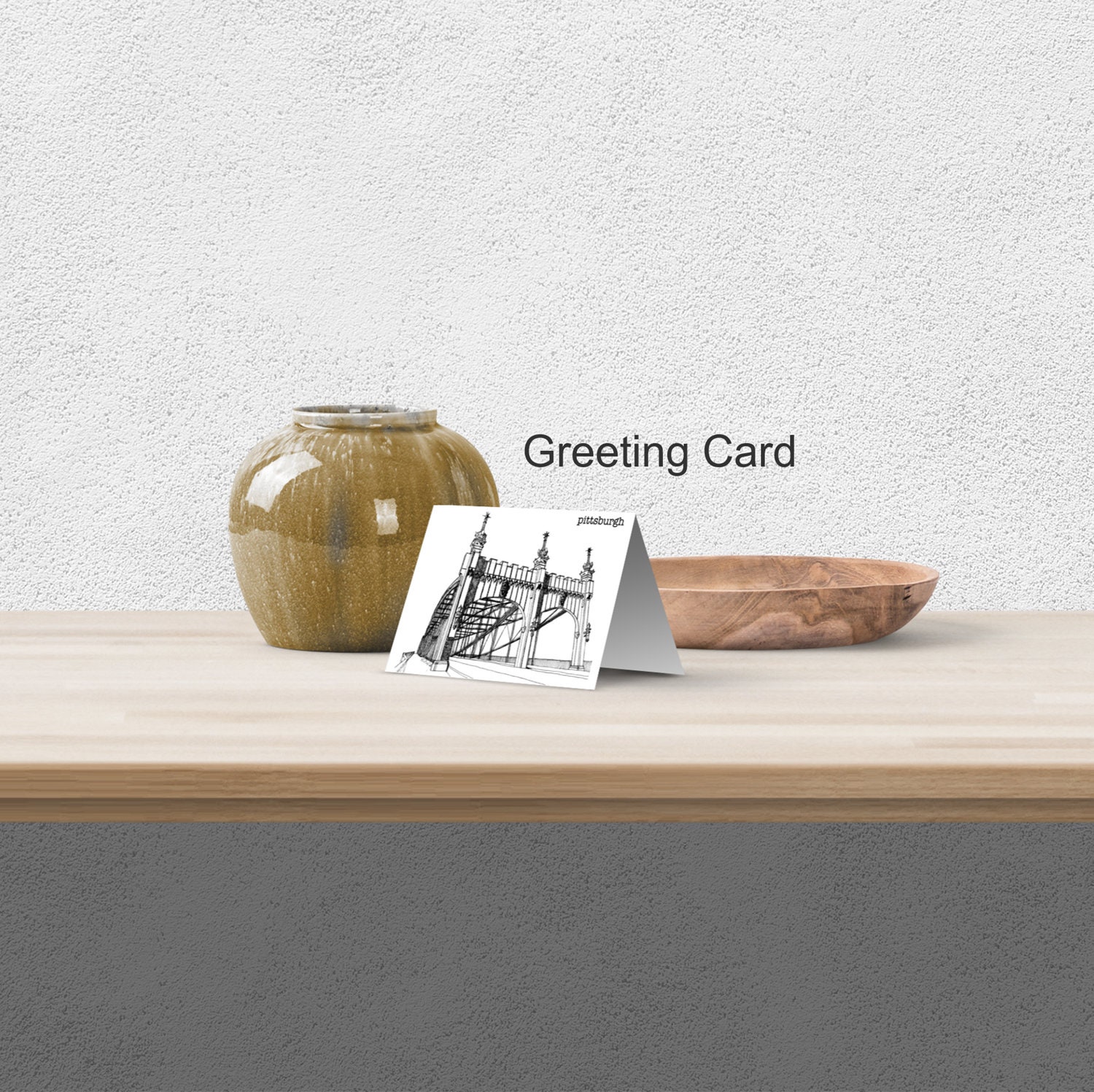 Printable Pittsburgh Greeting Card Digital Pittsburgh Cards - Etsy