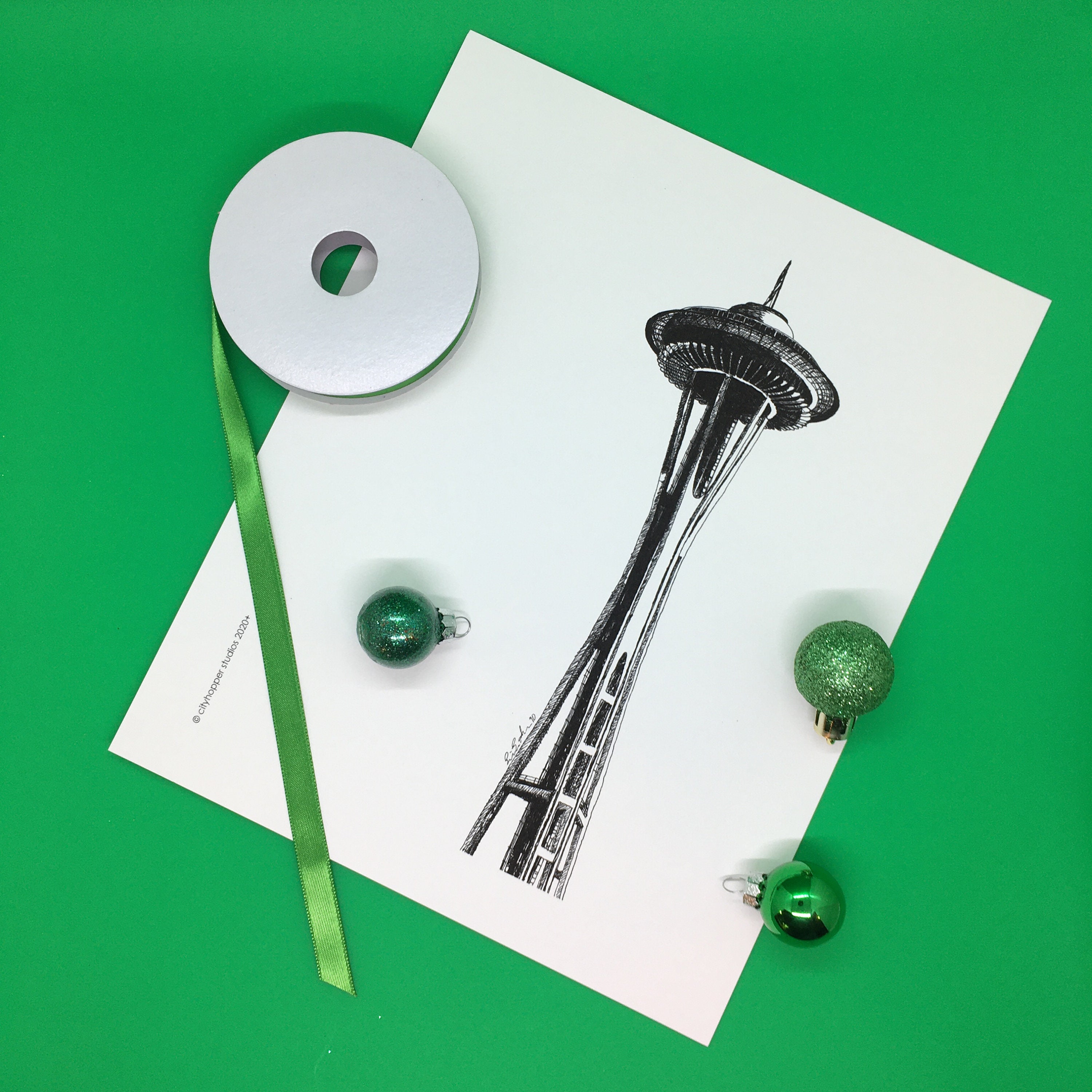 Printable Seattle Wall Art Bundle, Digital Seattle Landmarks Wall Decor ...