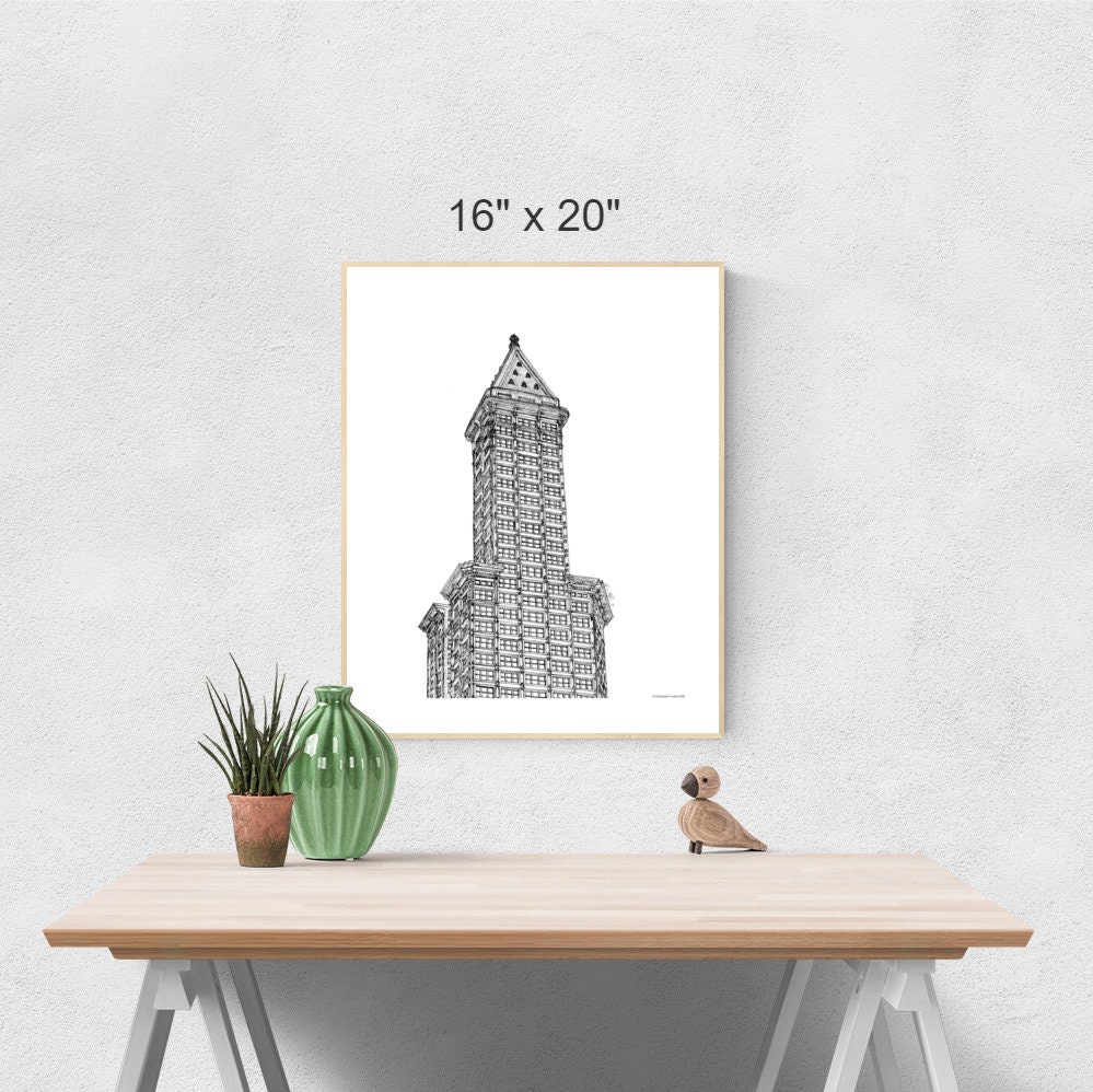 Printable Seattle Wall Art Bundle Digital Seattle Landmarks - Etsy